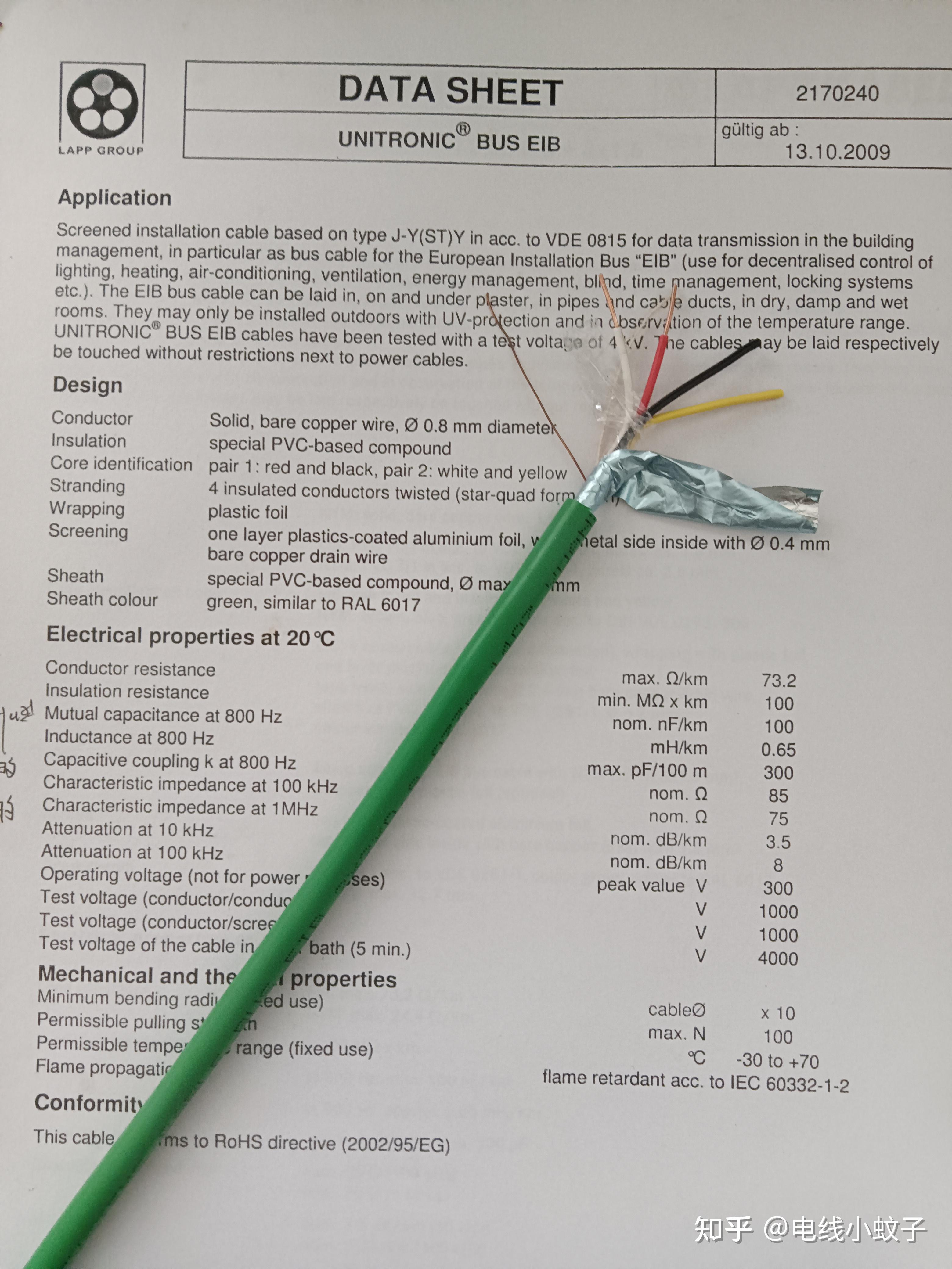 智能家居用控制线——KNX/EIB电缆 - 知乎