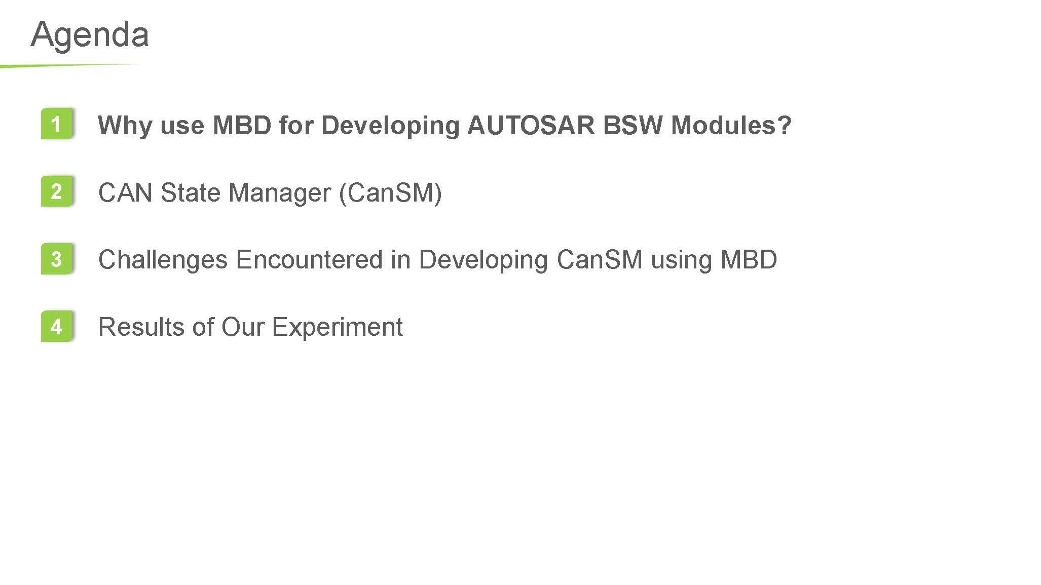 AUTOSAR BSW开发遇到的问题及MBD开发的优势 - 知乎