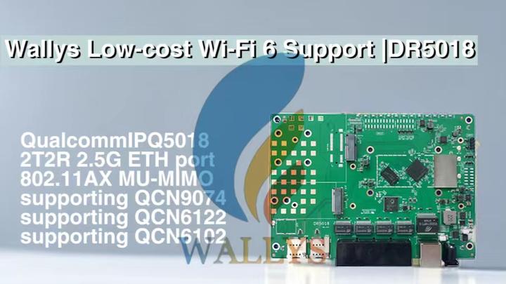 WiFi 6 Solution Comparison: IPQ5018 & QCN6122 VS IPQ5018 & QCN9074 |Wallys DR5018 - 知乎