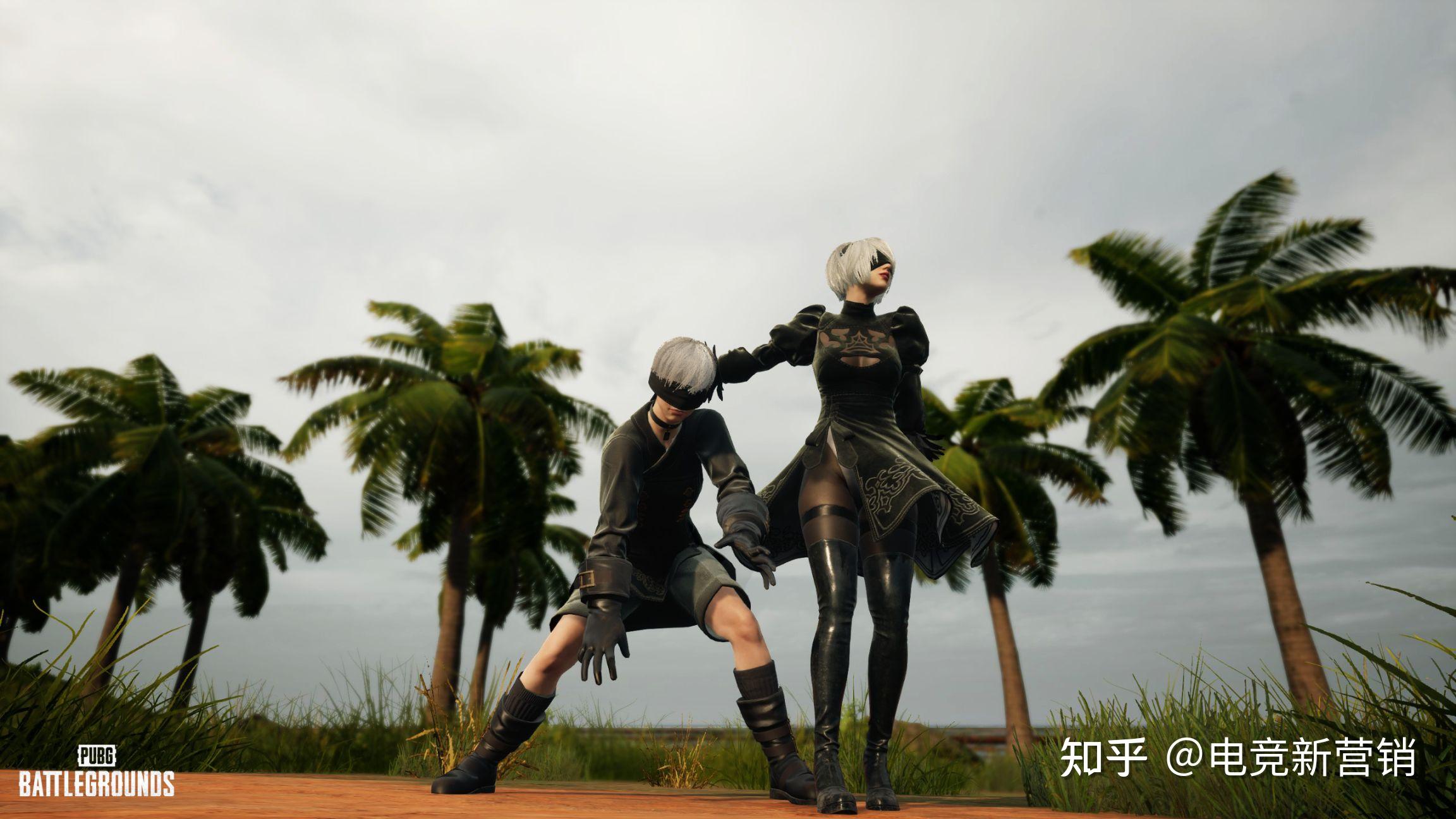 PUBG 尼尔系列联名 2B小姐姐高清图集欣赏 - 知乎