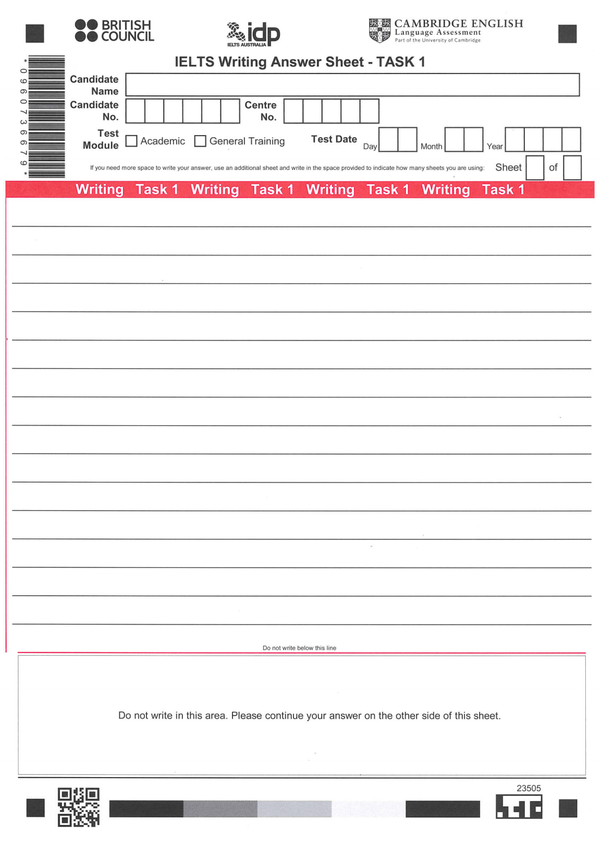 2022最新：雅思答题纸/IELTS Answer Sheet/听力/阅读/写作 - 知乎