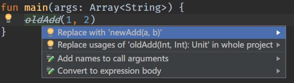 比 Java 更强大的 kotlin.Deprecated - 知乎