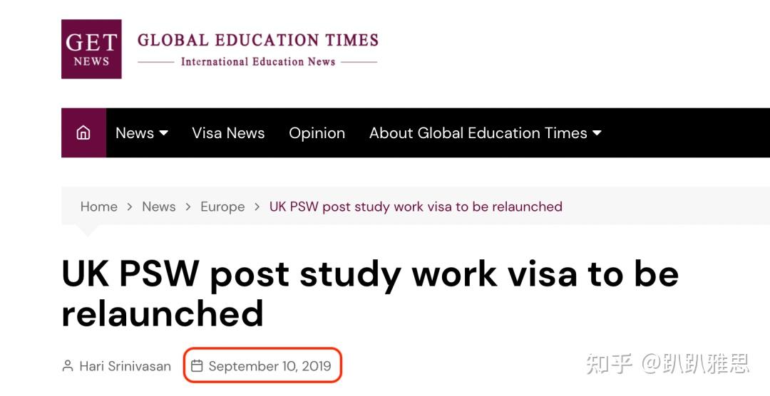 PSW签证正式开放申请！这份最全解读指南请收好～ - 知乎