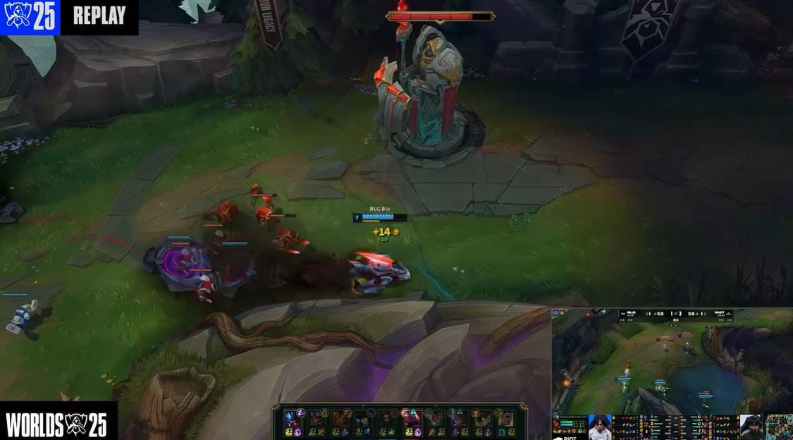 S15 瑞士轮首日 BLG 不敌 100T，「旅洞 Bin」上路纯送的人头他当时到底是怎么想的？ - 知乎