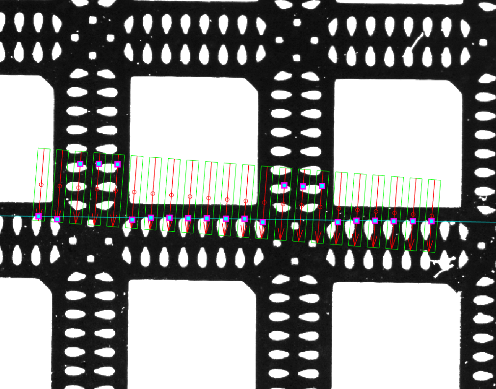 卡尺工具：实现halcon中的fit_line_contour_xld - 知乎