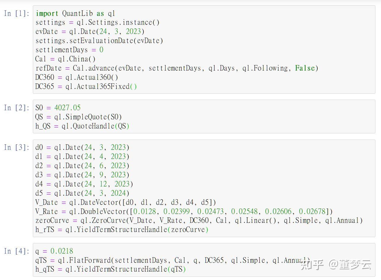 十二、使用QuantLib Python评价奇异期权(3)亚式期权 - 知乎