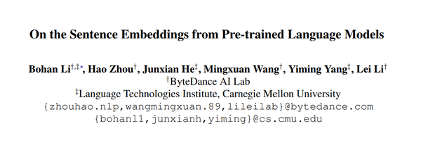 【论文解读】BERT-flow - 知乎