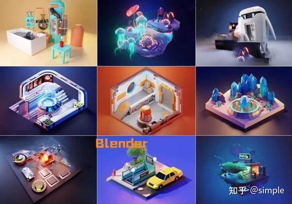 Blender软件+模型+教程大合集，你想要的这里全有了 - 知乎