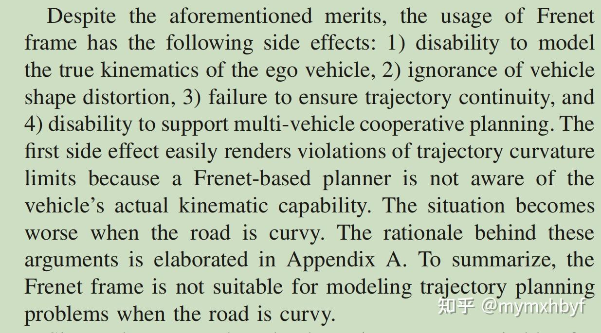 frenet坐标系与笛卡尔坐标的比较 - 知乎