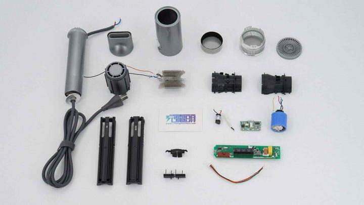 拆解报告：Midea美的1300W高速吹风机FG3 - 知乎