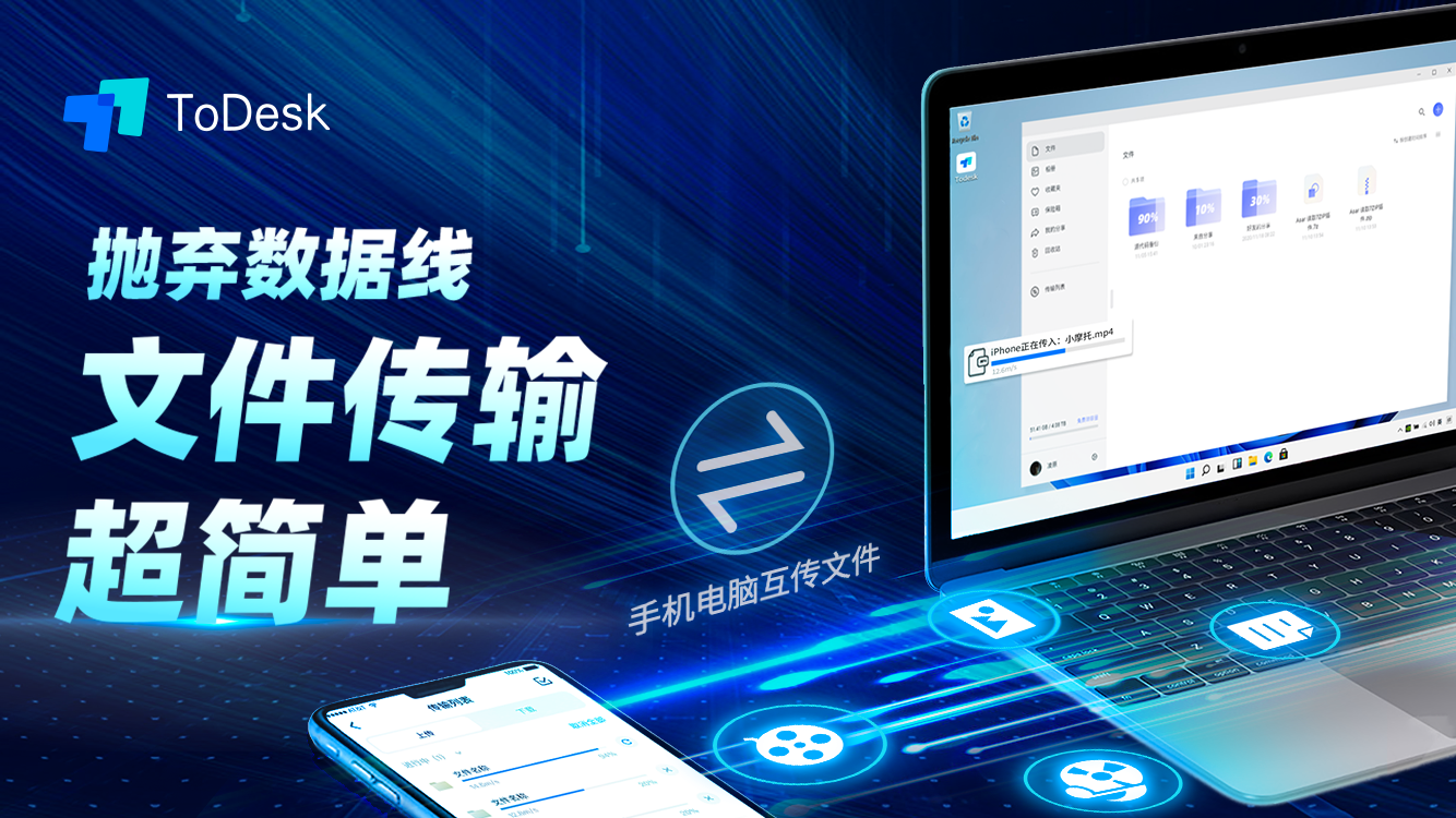 大文件怎么快速传？ToDesk全面支持安卓、ios、windows、mac - 知乎