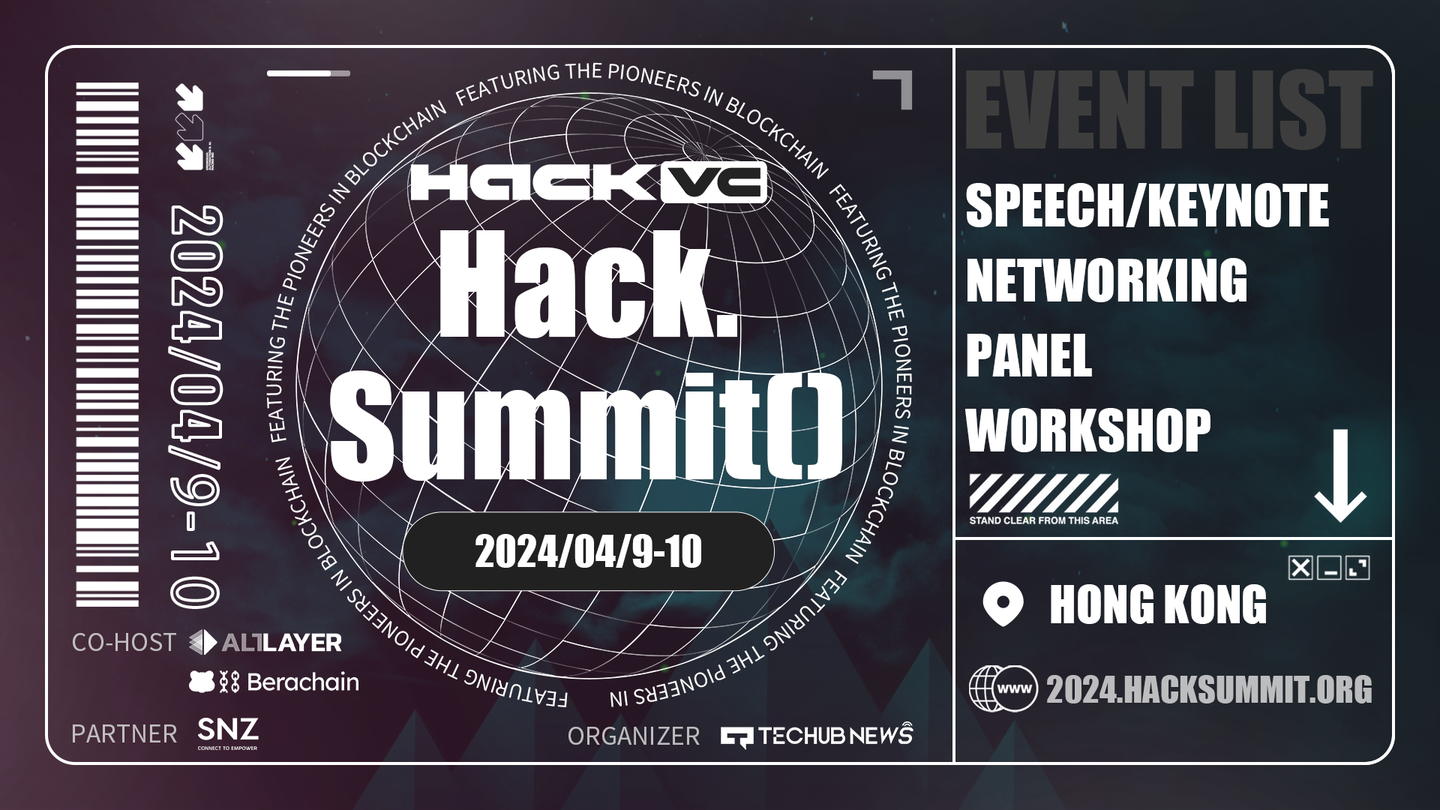 SNZ资本的首席信息官Gavin确认出席Hack .Summit() 2024香港开发者大会！ - 知乎