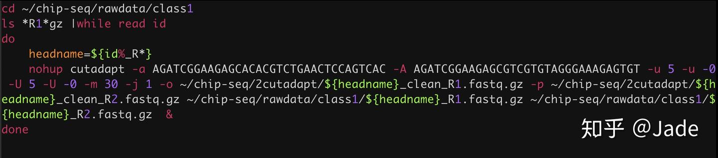 ChIP-seq批量处理流程（multiqc-cutadapt-bwa-picard-macs2） - 知乎