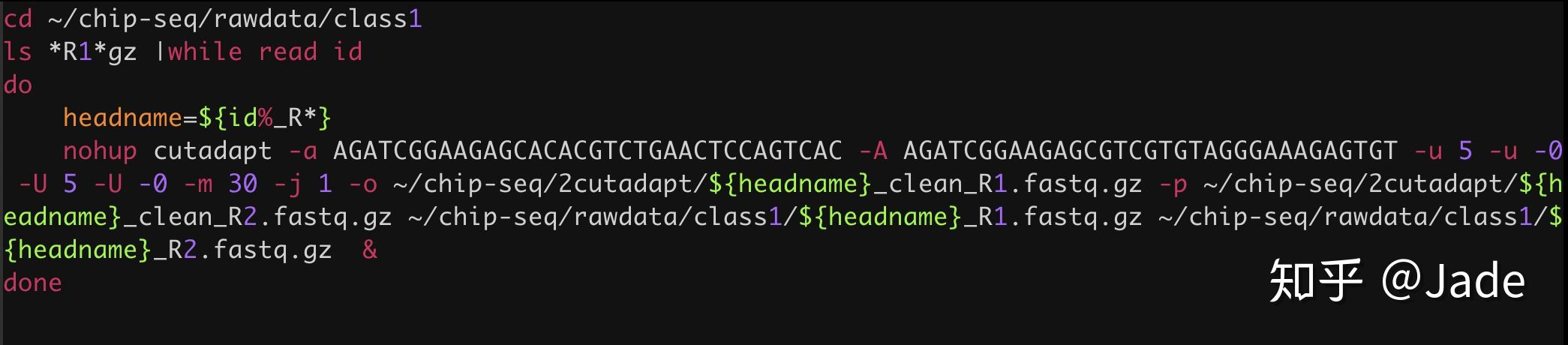 ChIP-seq批量处理流程（multiqc-cutadapt-bwa-picard-macs2） - 知乎