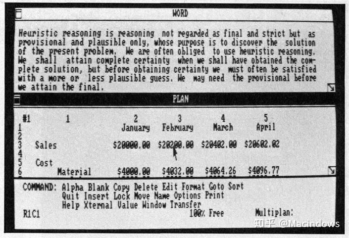 Windows 1.0开发历程和程序集 - 知乎