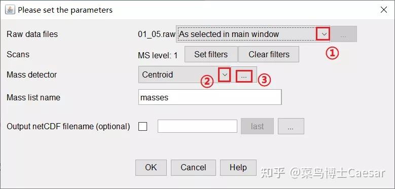 MZmine 2-代谢组学数据处理软件教程 - 知乎