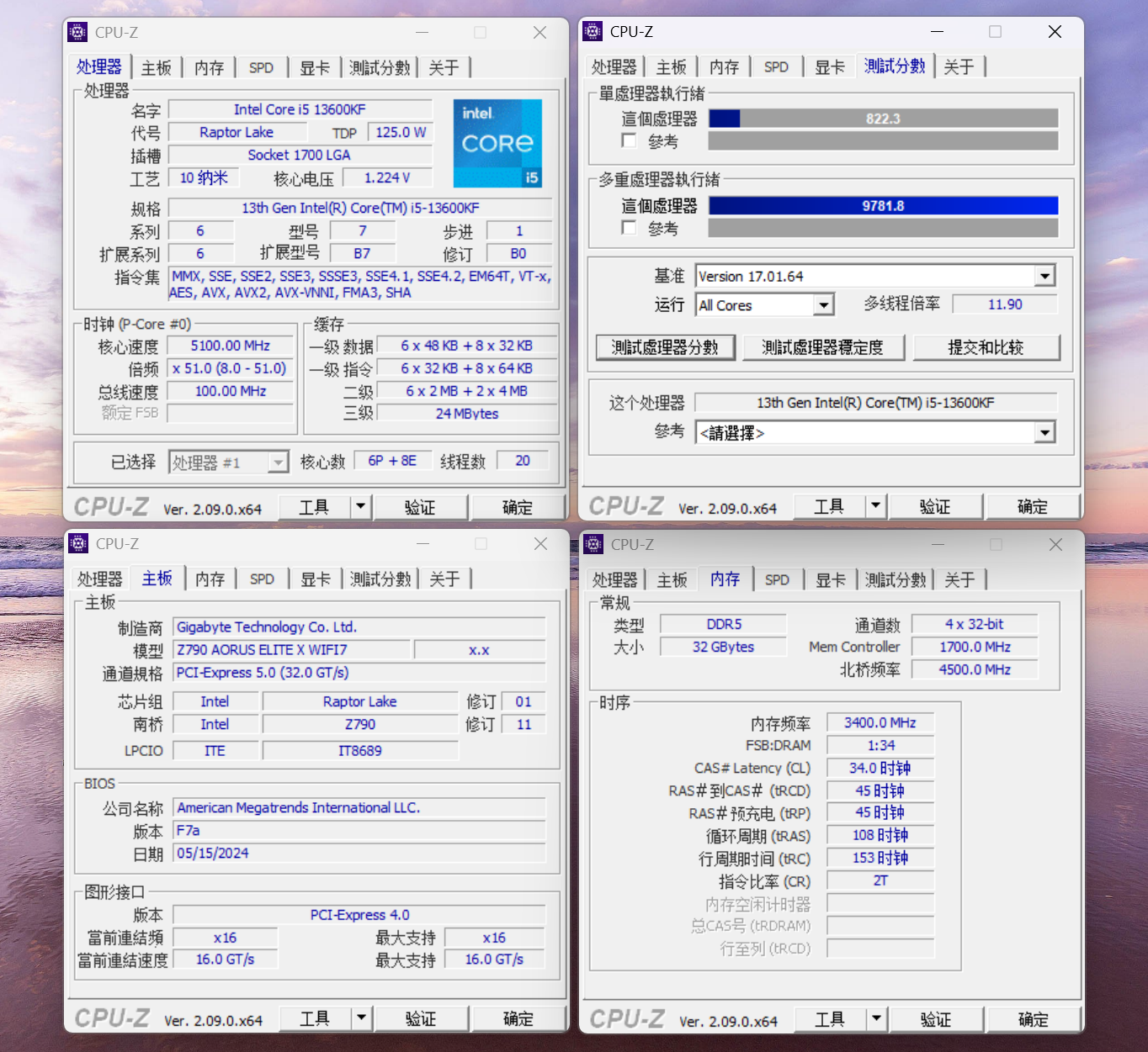 Intel i5-13600KF测试报告：中端全能型神U，广受好评顺理成章