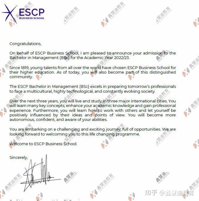 法国留学|鑫慧迪2022年TOP5高商录取学生背景一览（下） - 知乎