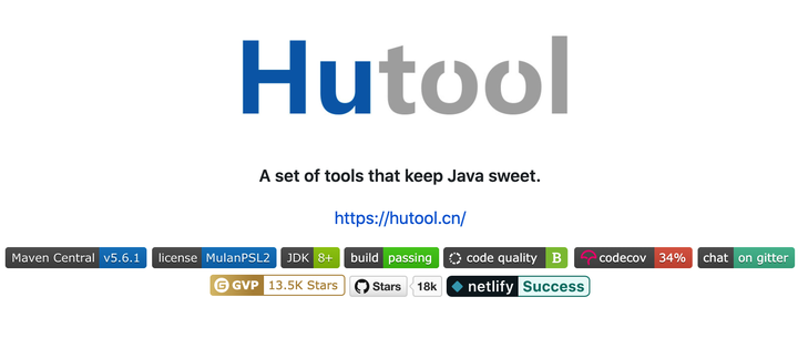 一个小而全的Java工具类库 | Hutool - 知乎