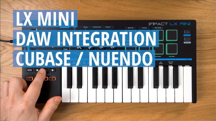Nektar LX MINI 原厂官方教程：Cubase 整合控制 - 知乎