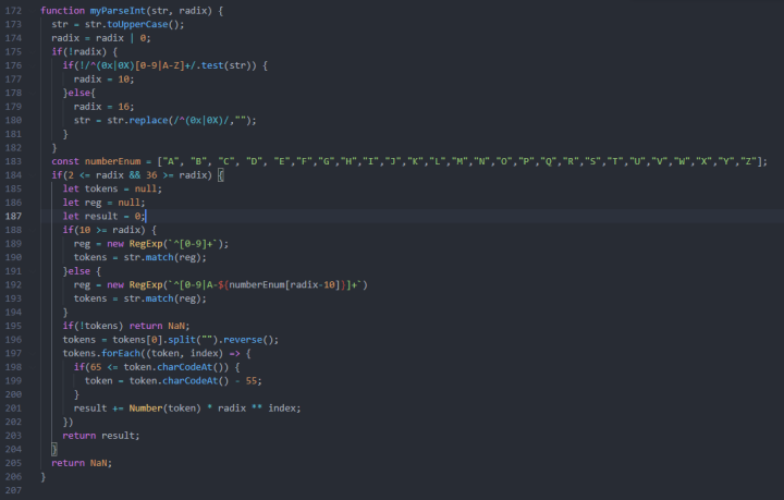 原生js parseInt函数实现 - 知乎