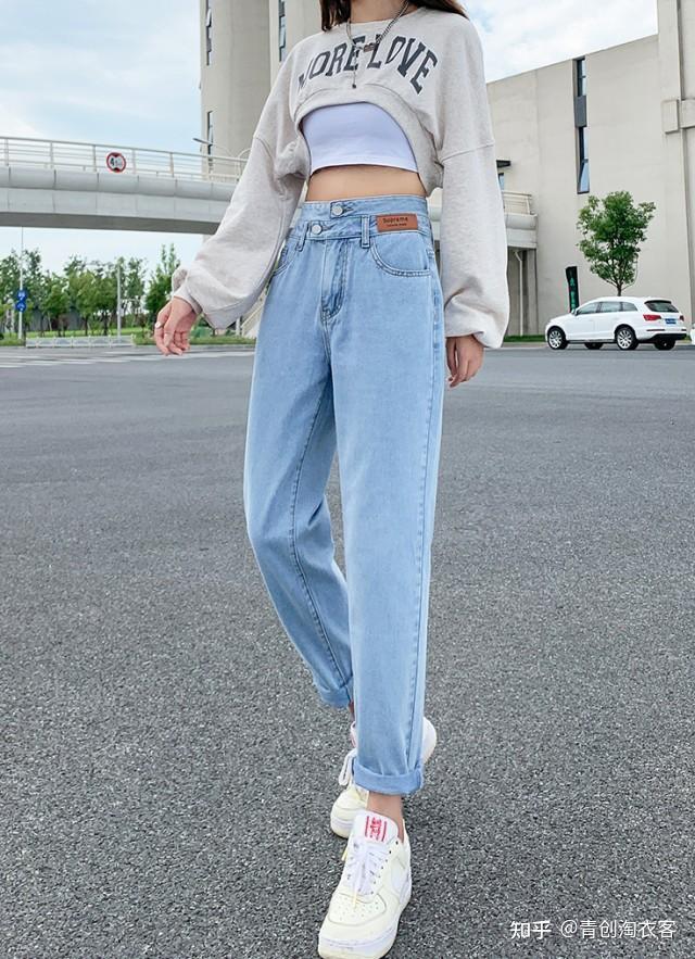 老爹裤搭配什么衣服好看？ 知乎