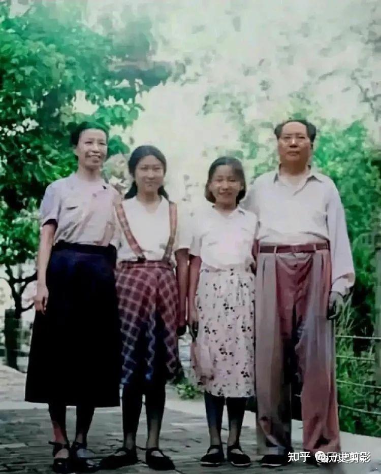 毛主席女儿李讷的珍贵照片 - 知乎