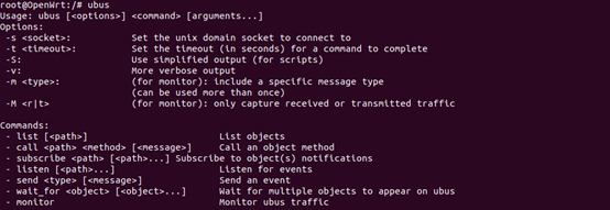 ubus使用说明 - 知乎