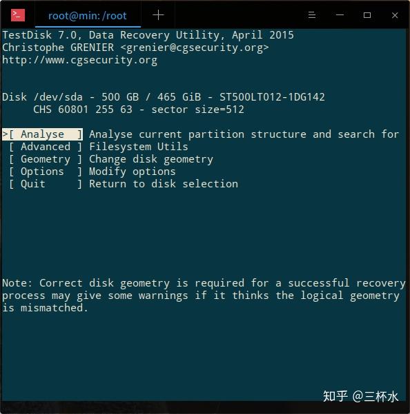 TESTDISK恢复格式化磁盘数据 - 知乎