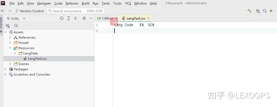 UNITY I18N本地化多语言的简单用法 - 知乎