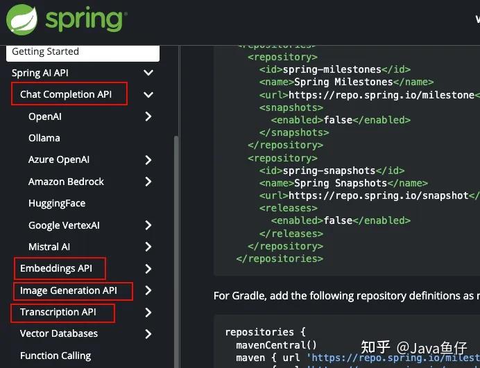 正式发布的Spring AI，能让Java喝上AI赛道的汤吗 - 知乎