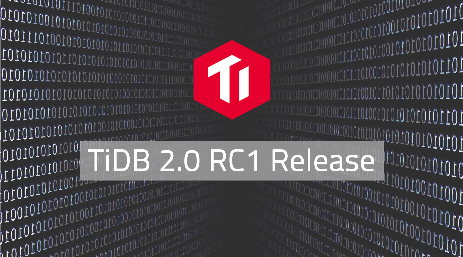 TiDB 2.0 RC1 Release - 知乎