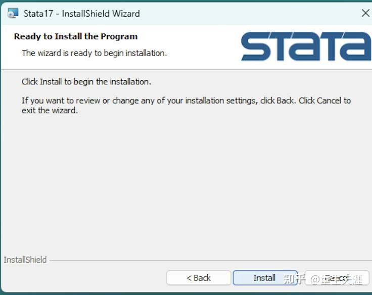Stata 17 安装教程（附安装包）Stata 17 下载安装教程 - 知乎
