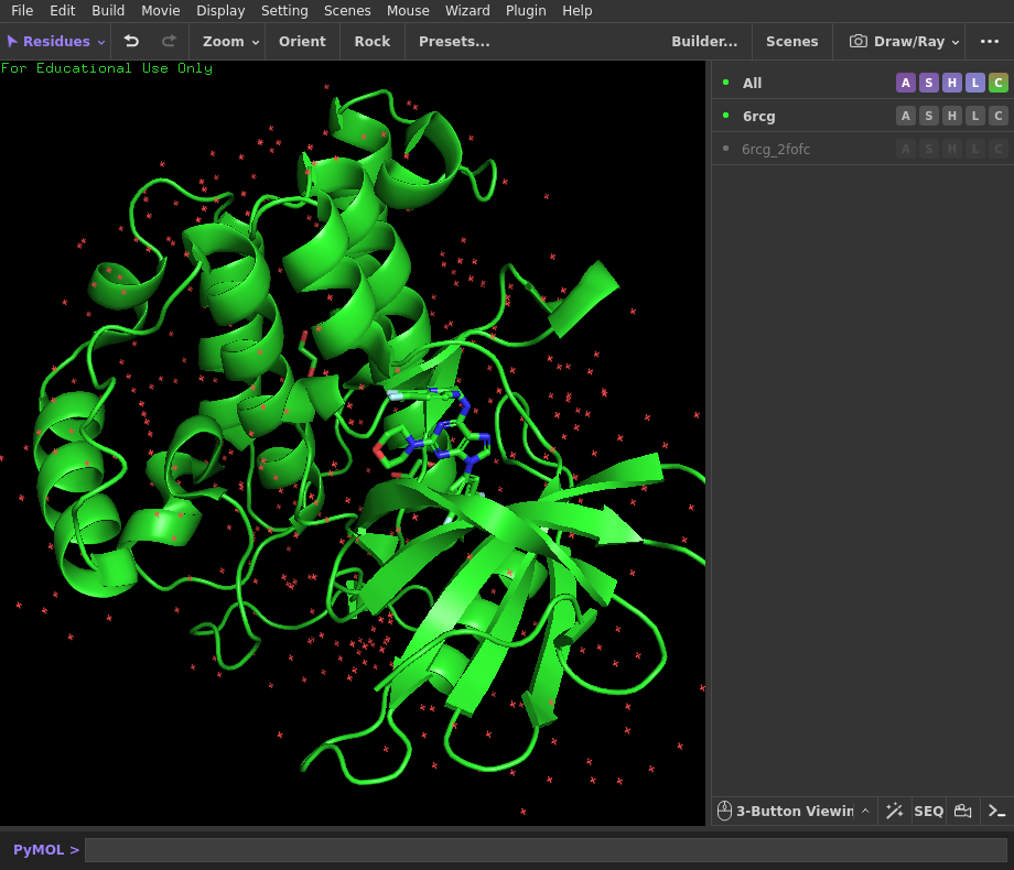 PyMol 3.0 | 绘制共晶结构配体电子密度图 - 知乎