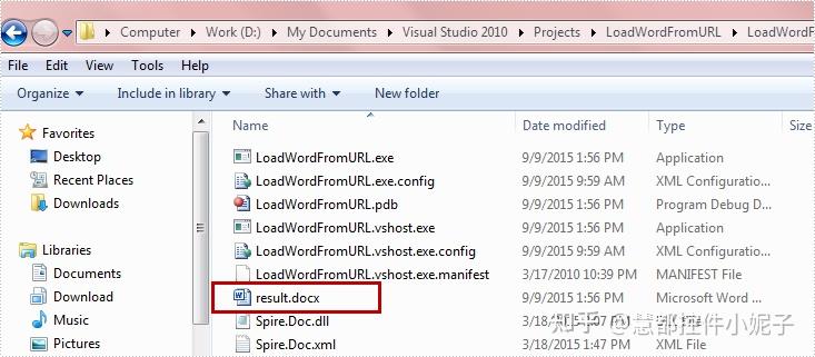 Word控件Spire.Doc 【文档操作】教程(七)：在 C#、VB.NET 中从 URL 下载 Word 文档 - 知乎