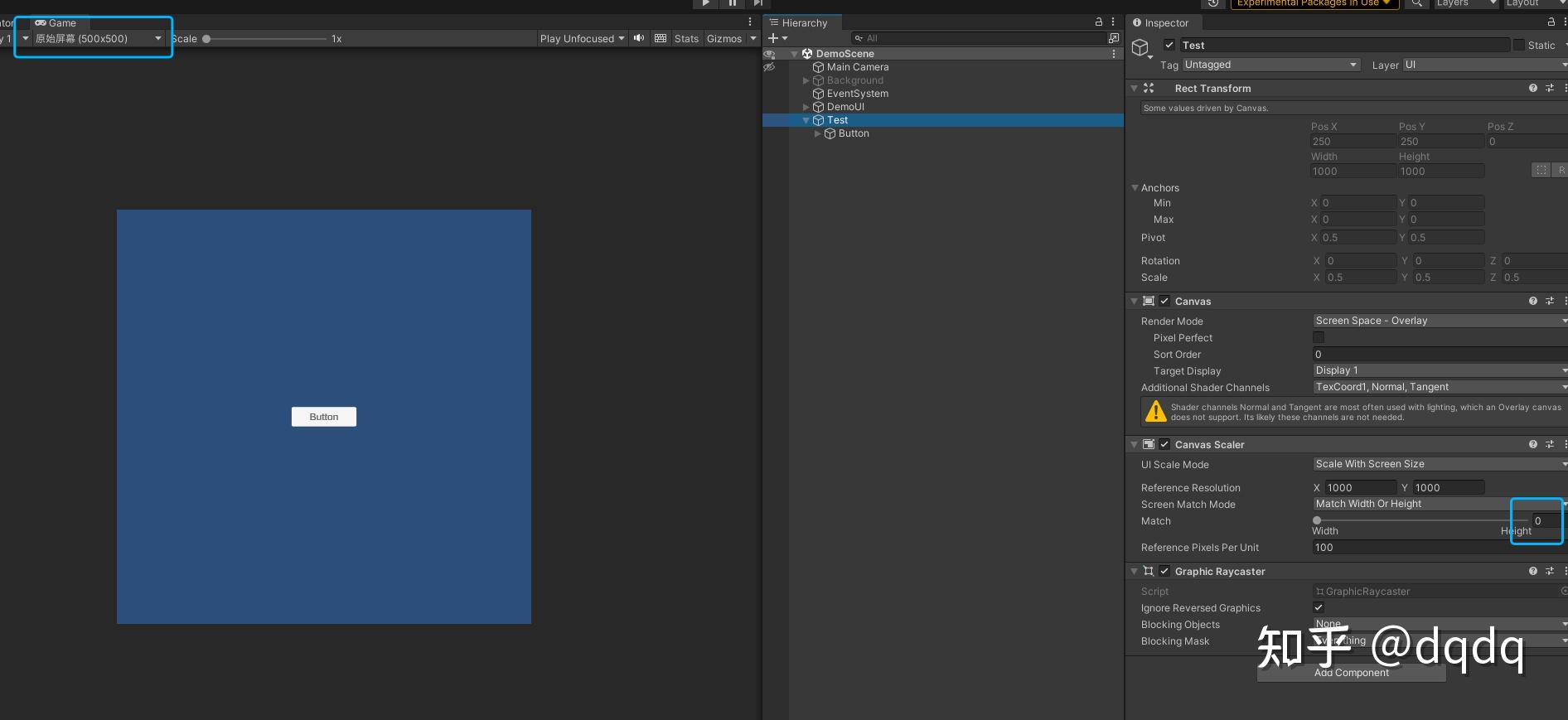 Unity Canvas 组件详解：渲染模式、屏幕适配 - 知乎