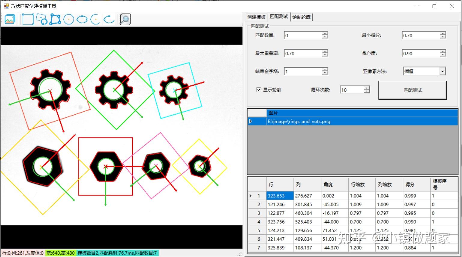动手实现halcon中find_shape_models多模板形状匹配算法 - 知乎