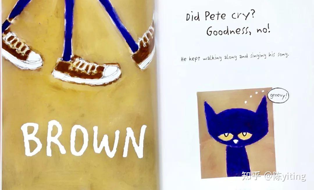 Pete the cat ： I love my white shoes 我爱我的白鞋子 - 知乎