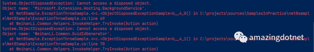 使用 .NET 8 中的 Exception Throw Helper - 知乎