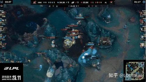 2025LPL赛区AL 3-1 WBG - 知乎