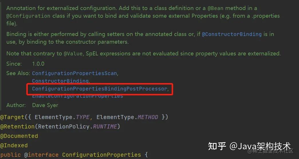 深入浅出聊一下【Spring】@ConfigurationProperties - 知乎