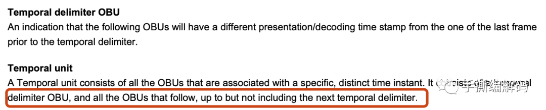 AV1里面的OBU - 知乎