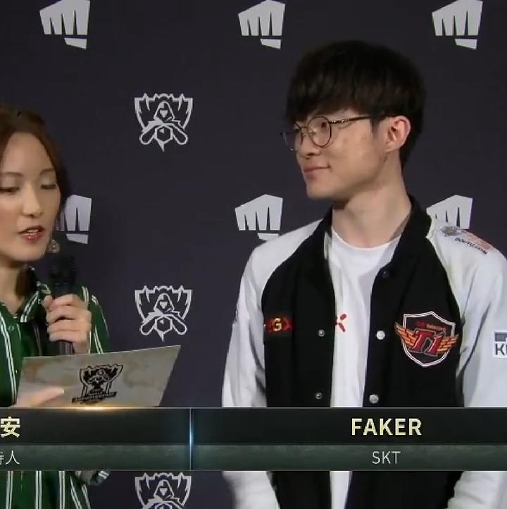 Faker超神拿下MVP，却被S9女主持难住，网友：工地韩语 - 知乎