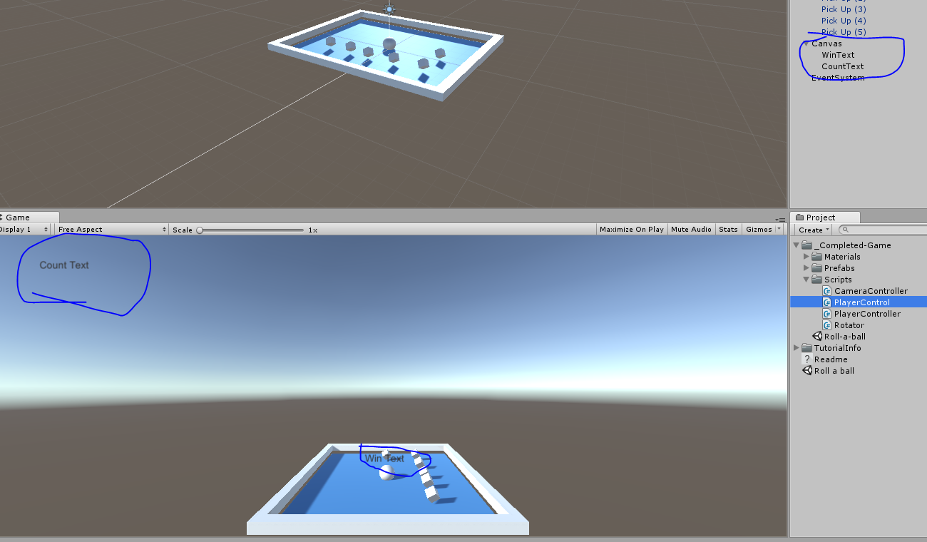 unity3d的学习之官方实例Roll a ball - 知乎