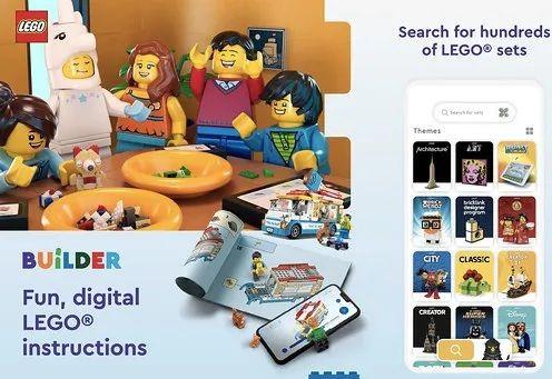 乐高集团推出全新的手机应用程序——LEGO Builder - 知乎