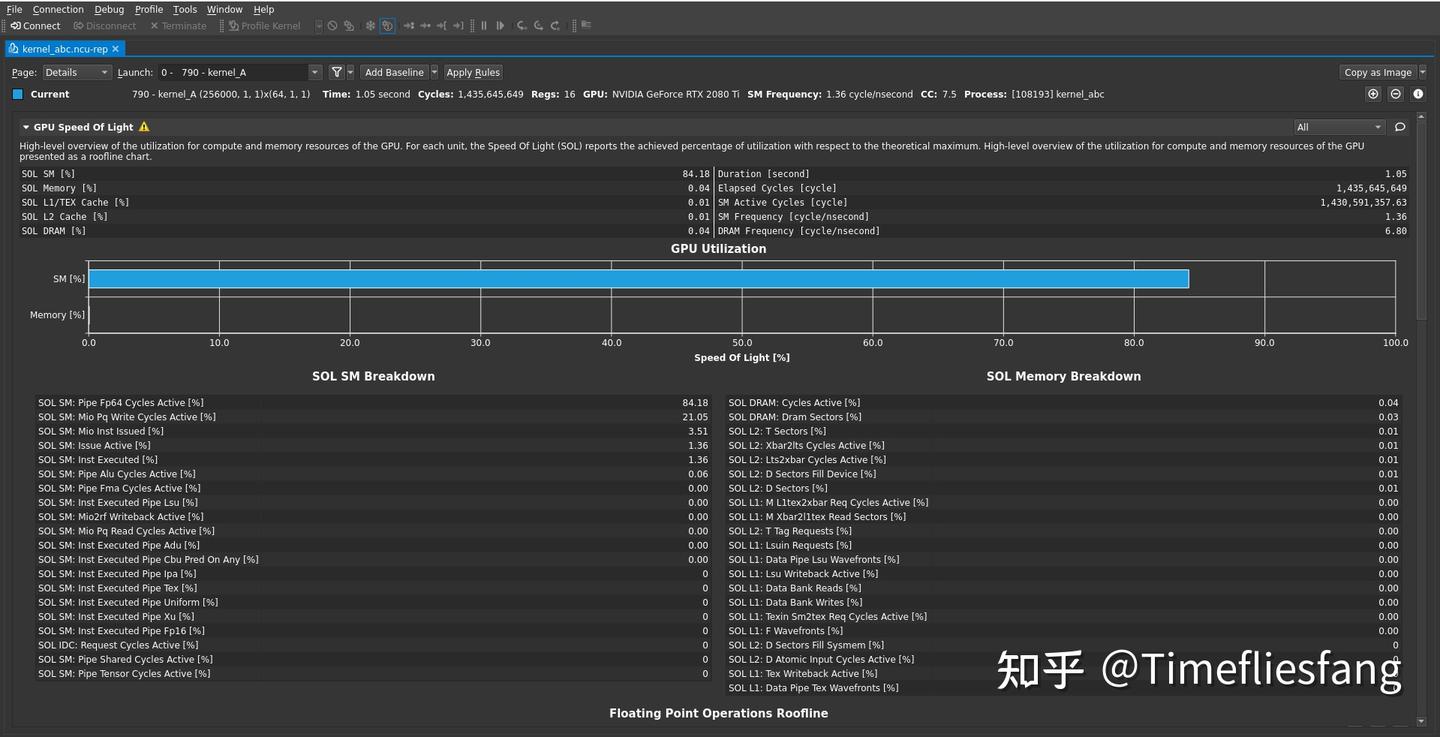 NVIDIA性能分析工具nsight-compute入门 - 知乎