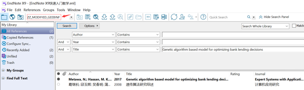 快速入门文献管理软件-EndNote X9 - 知乎