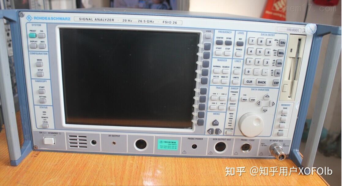 二手现货FSQ3频谱分析仪 - 知乎