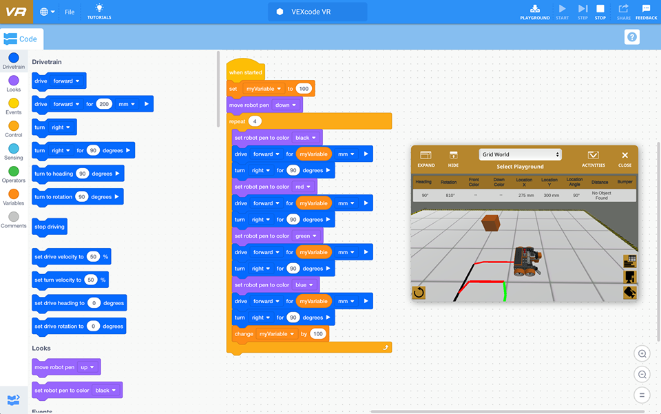 VEXcode 2.0，从入门菜鸟到精进高手的编程平台 - 知乎